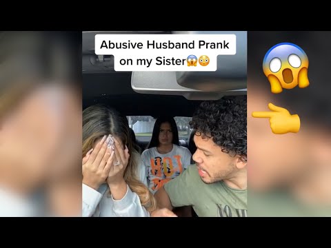 Absusive Husband Prank on my little sister 😱😳 #Shorts