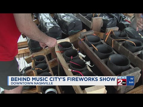 The work behind Nashville's Fourth of July fireworks show