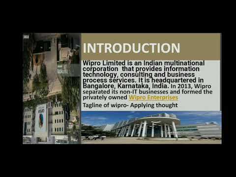 presentation on Wipro LTD.