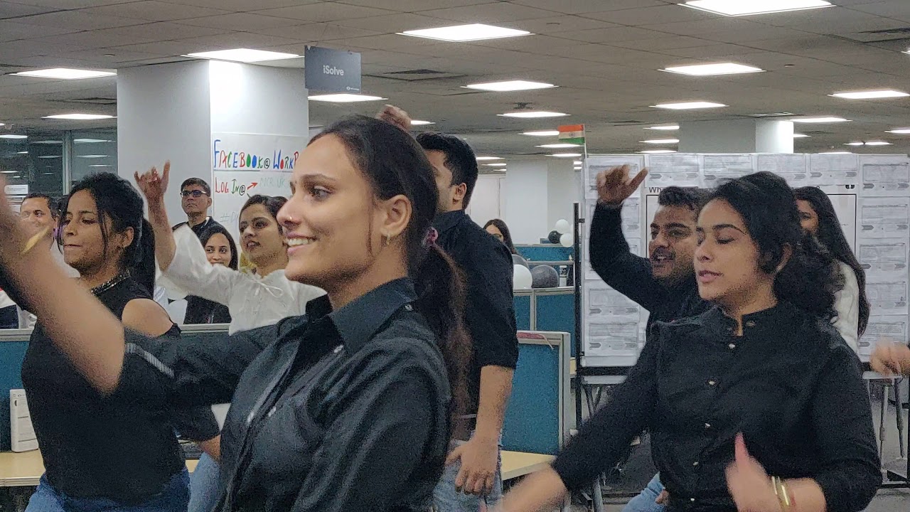 DXC NOIDA FLASH MOB 2018