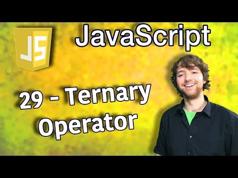 Learn JavaScript Programming Tutorial 29 Ternary Operator - Mind Luster