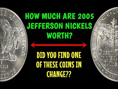 How Much Are 2005 Jefferson Nickels Worth? - Popular Buffalo Design!