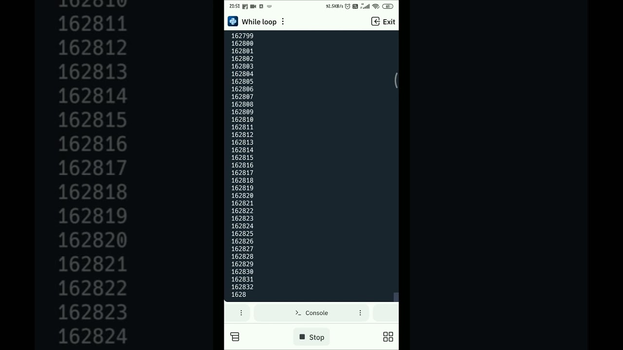Infinite while loop (python) ||