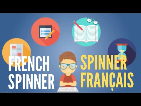 French Spinner – Le logiciel de Reformulation de Texte Automatique le Plus Avancé! Spinner Français