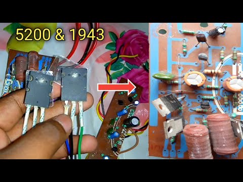 100 Watt Class AB amplifier driver board
