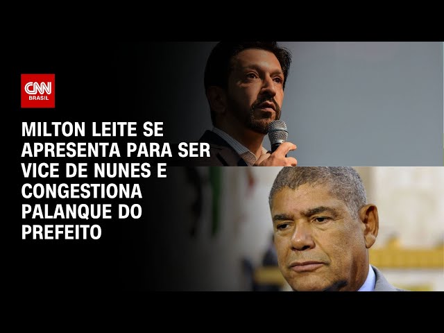 Milton Leite se apresenta para ser vice de Nunes e congestiona palanque ...