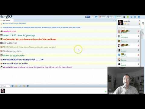 Senior Chat rooms for over 50s on Buzz50.com