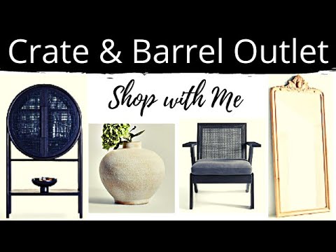 HIGH END THRIFTING! CRATE & BARREL OUTLET!!