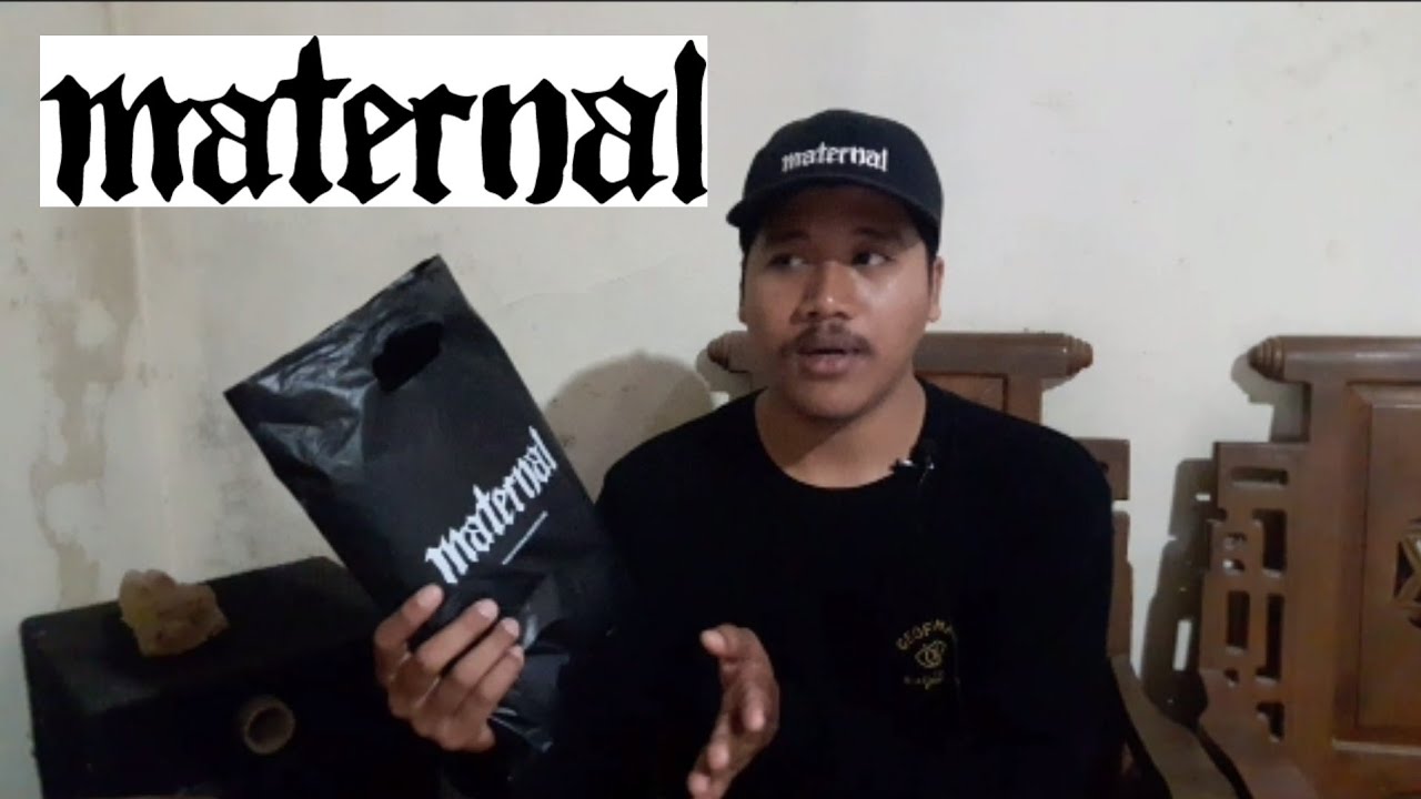 Maternal Disaster Unboxing & Review Tshirt ...Brand dengan karakter yang Kuat