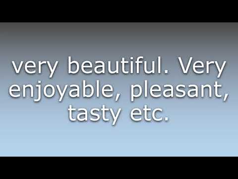 What does Gorgeous mean?