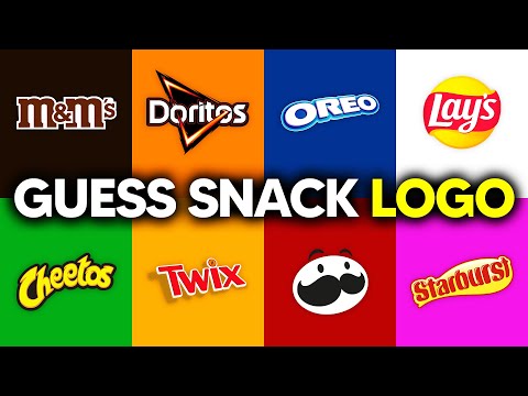 Guess The Snack Logo in 3 Seconds! | 100 Famous Logos | Logo Quiz