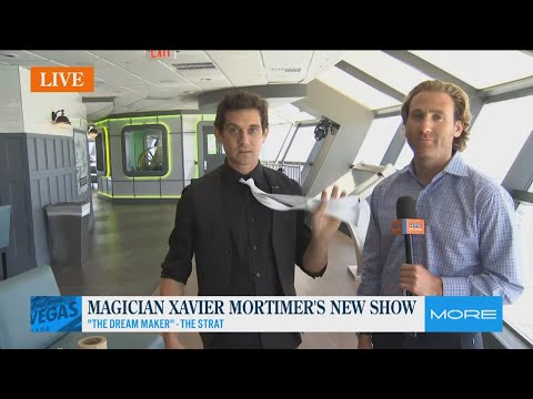 Illusionist Xavier Mortimer's new Vegas show