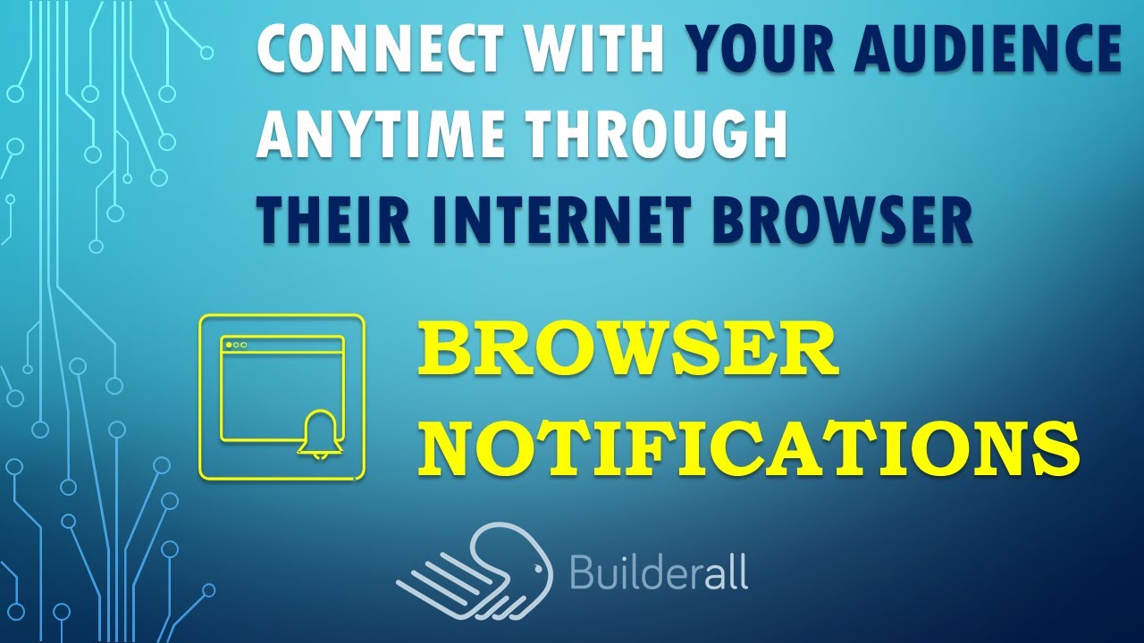 BUILDERALL TOOLS - Browser Notifications