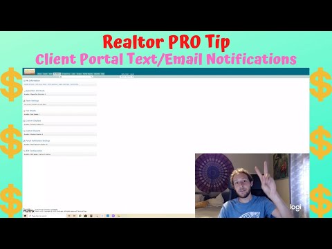 Realtor Success: How to set up client portal notifications (Matrix MLS)