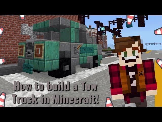 A Simple City Tow Truck!! Minecraft Map