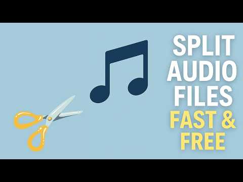 How To Split MP3 File (or any other Audio file) Into Multiple Tracks Without Installing Any Software