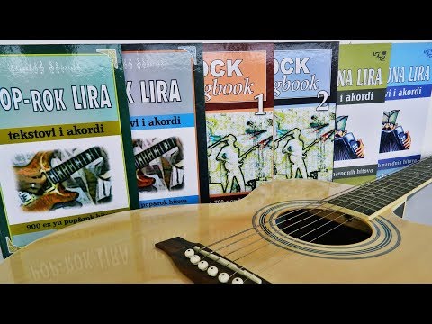 AKORDI TEKSTOVI TABLATURE U 6 KNJIGA