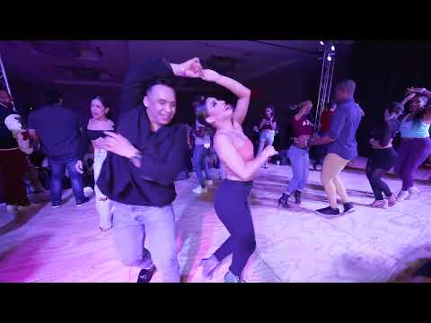 Brandon Ayala and Ashley Magaña Social Dancing at Denver Salsa Bachata Congress 2022