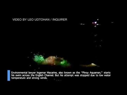 Pinoy Aquaman swim across English Channel
