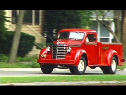 1946 Diamond T Pick Up Truck - We go for a ride in a Model 201