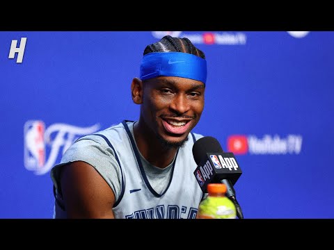 Shai Gilgeous-Alexander talks Game 1, FULL Interview | 2025 NBA Finals Media Day