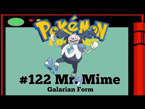 Pokédex - #122 Mr. Mime (Galarian Form)
