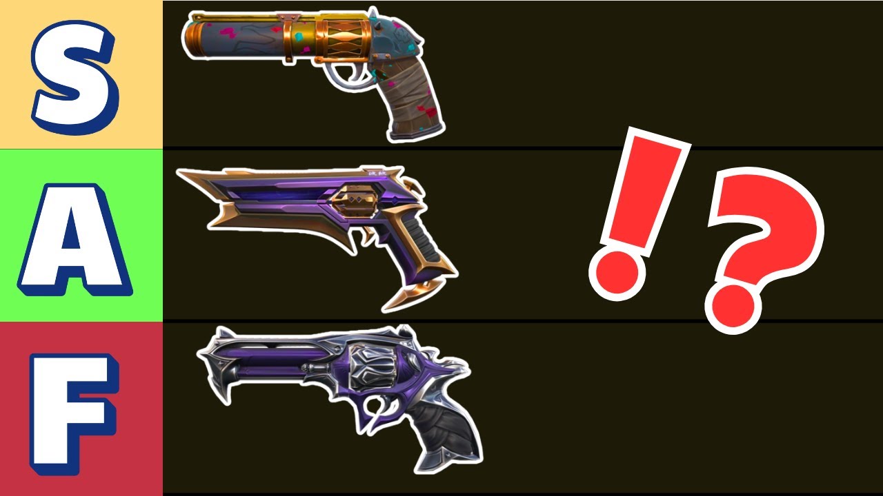 I Ranked EVERY Sheriff Skin in VALORANT... (Worst to Best)