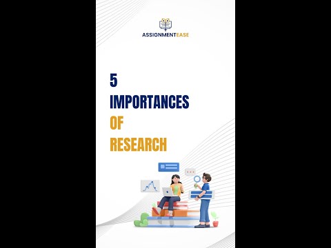 5 Importances of research