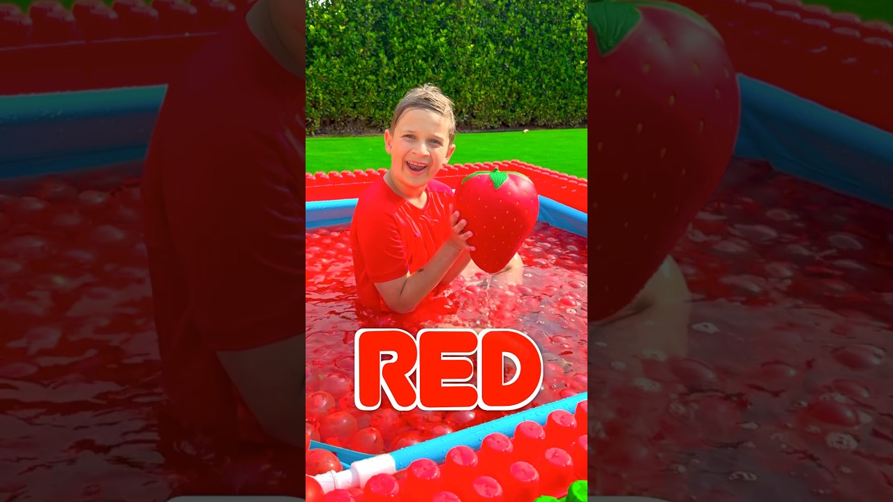 Learning Colors in Color Pools 💦🎈💦