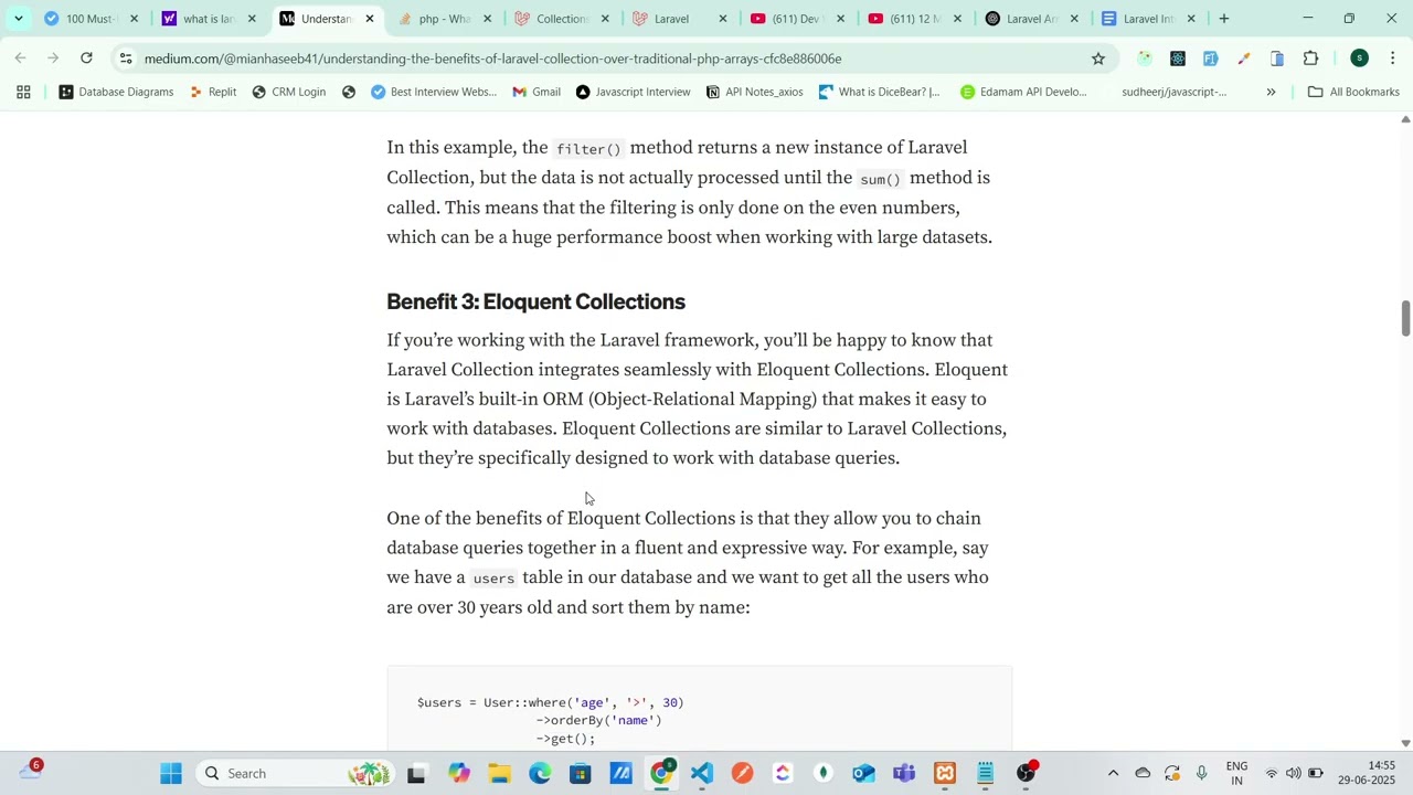 Laravel Collection | Eloquent Methods | Array vs Collection | PHP | Novice Developer