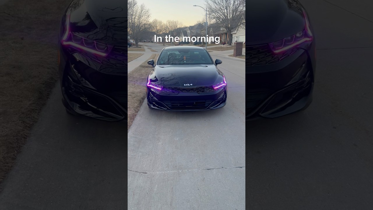 THE BEST MOD ON THE KIA K5; DRL KIT!! #kiacars #rgb