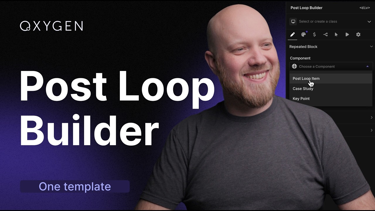 How to Use the Post Loop Builder in Oxygen