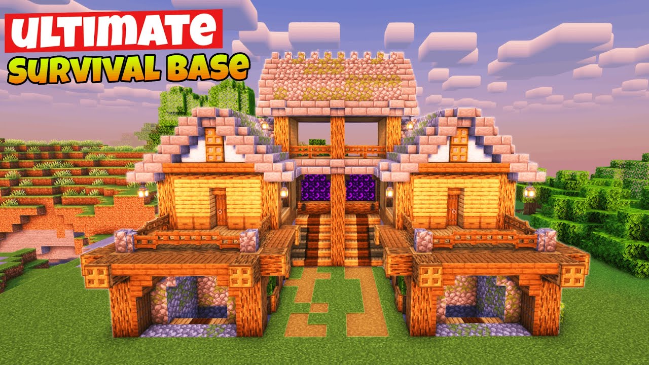 Minecraft Ultimate Survival Base⚒️ - Minecraft Builders