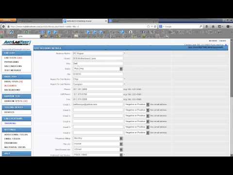 Any Lab Test Now Drug Test Portal Training