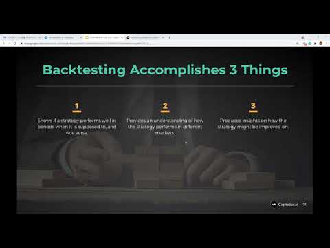 Capitalise.ai: Backtesting Analysis: Utilizing past data in portfolio analysis