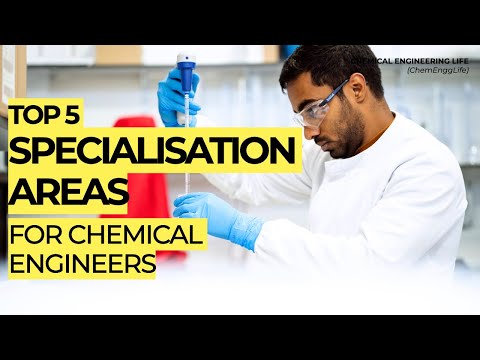 Top 5 Specialisations in Chemical Engineering with highest job prospects in the future | Top 5