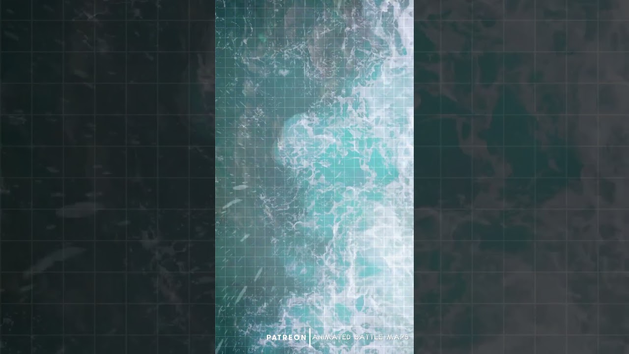 D&D | Seastorm Part 2 Grid | Animated Battle Maps