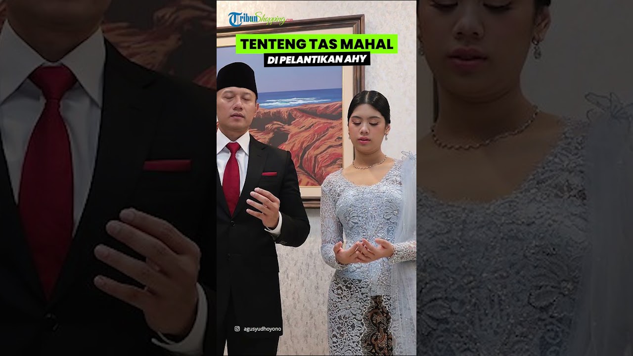 Intip Penampilan Annisa Pohan saat Dampingi AHY Dilantik Jadi Menteri ...