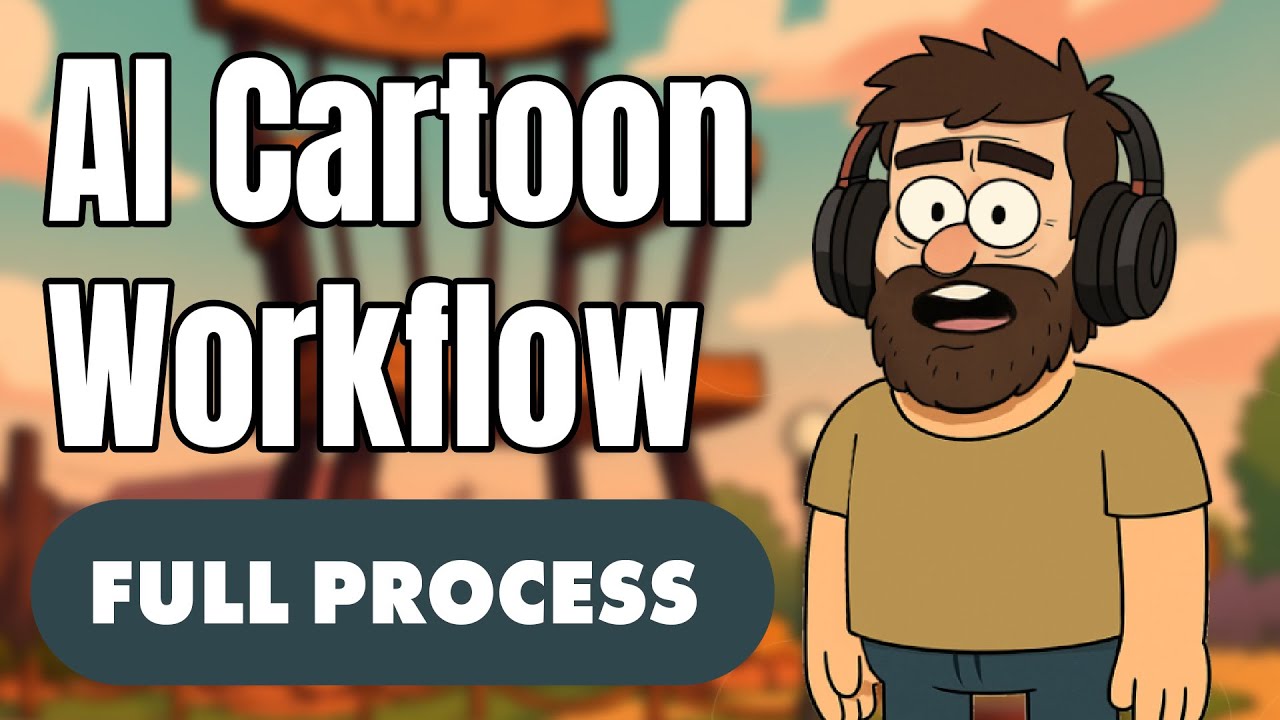 Cartoon Workflow FULL - Adobe Character Animator & Adobe Firefly
