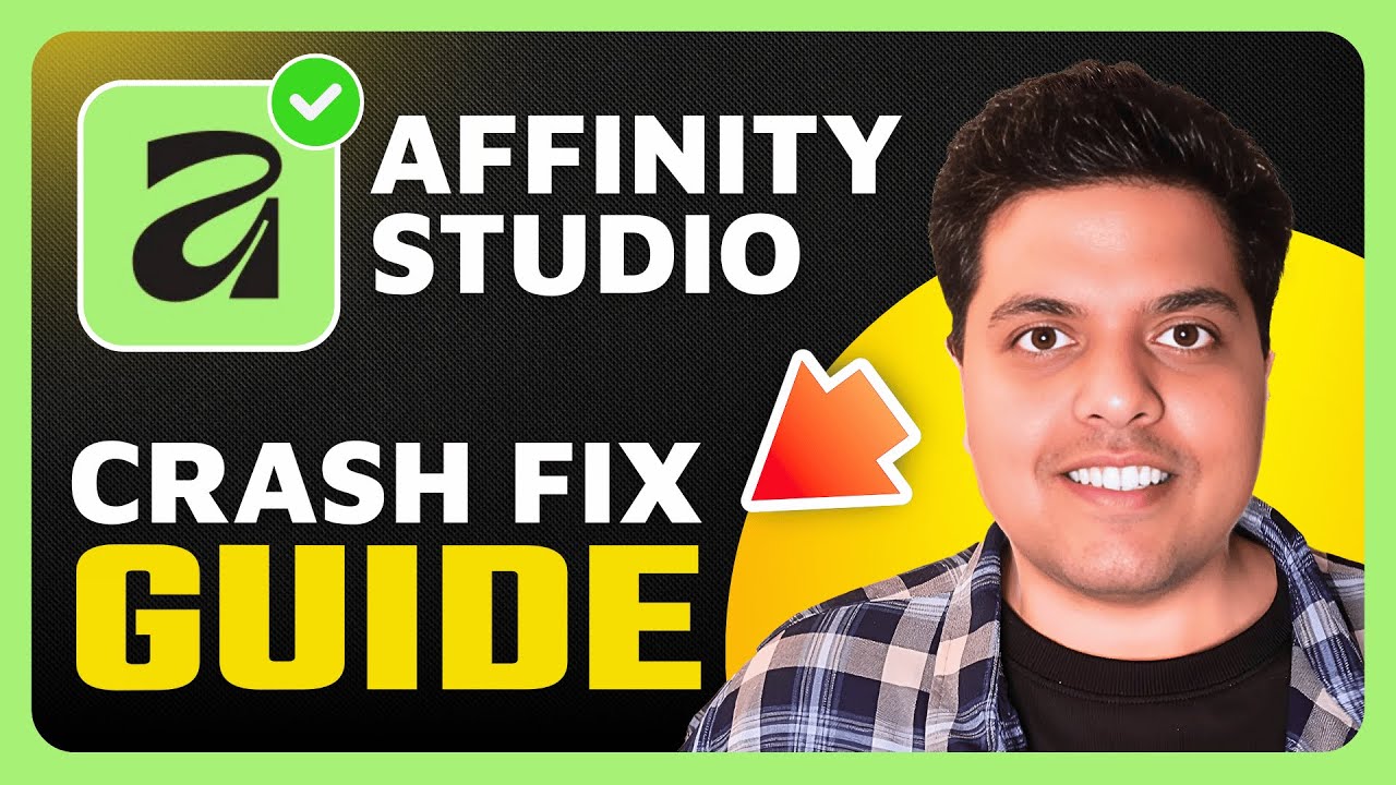 How To Fix Affinity Crashing / Not Starting - Affinity By Canva - Easy Fix Guide