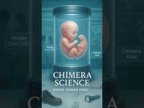 HUMAN-ANIMAL Hybrids Are REAL?! 🤯 The Science of Chimeras #shorts #documentary #scienceandtechnology