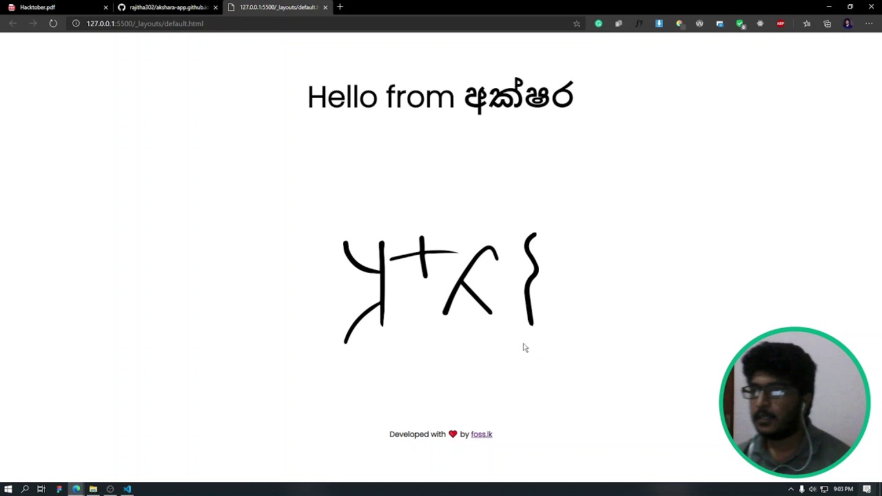 [Hacktoberfest '20] Opening my first PR on Github - Rajitha
