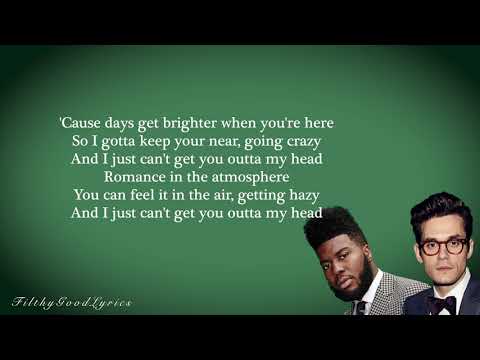 Khalid Ft. John Mayer - Outta My Head (FGL Official Lyrics)