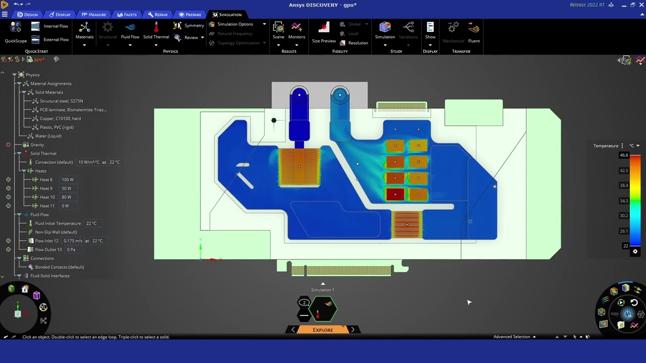 Ansys Discovery - Fluids Demonstration