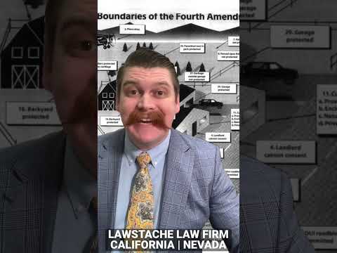 Police canโt come into your front yard (curtilage) without a warrant. #4thamendment #sandiego #law