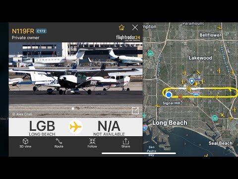 N119FR Cessna 172P Skyhawk (C172) (took off at LGB/Long Beach Airport)