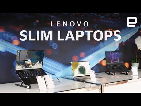 Hands-on with Lenovo's new Slim laptops (2022)