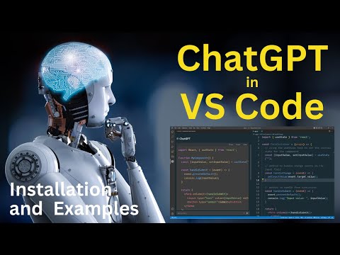 chat GPT for vs code | install chat GPT extension for visual studio ...