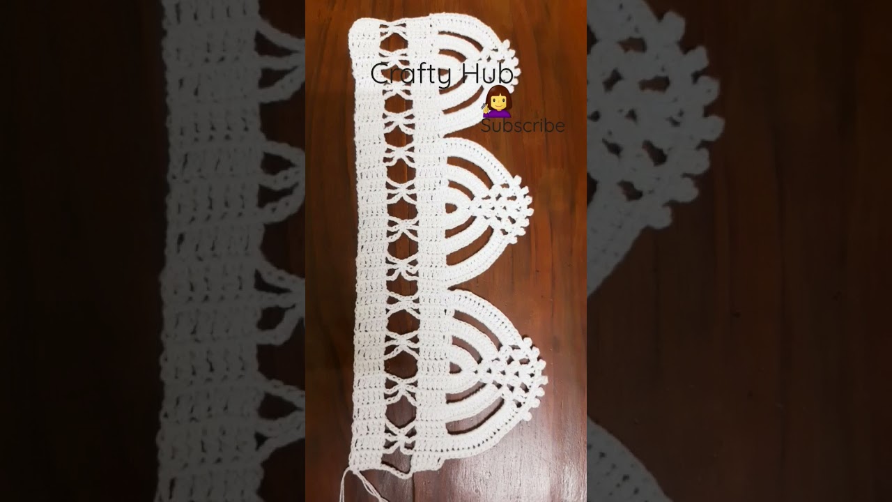 crochet lace border