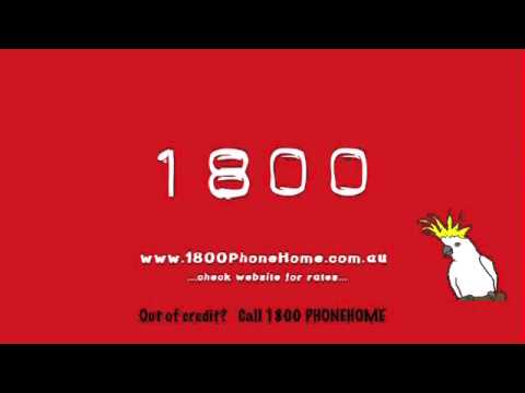 Reverse Charge Calls to Mobiles 1800 PHONEHOME